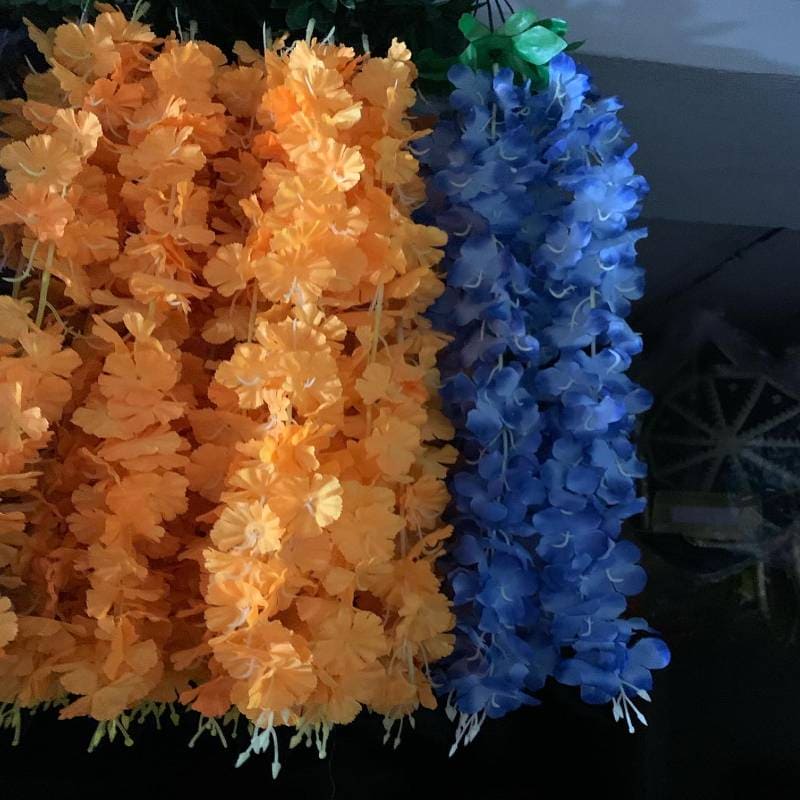 Flowers - Orange 5 Lari Set ( 2.5-3 feet ) – Basics.pk