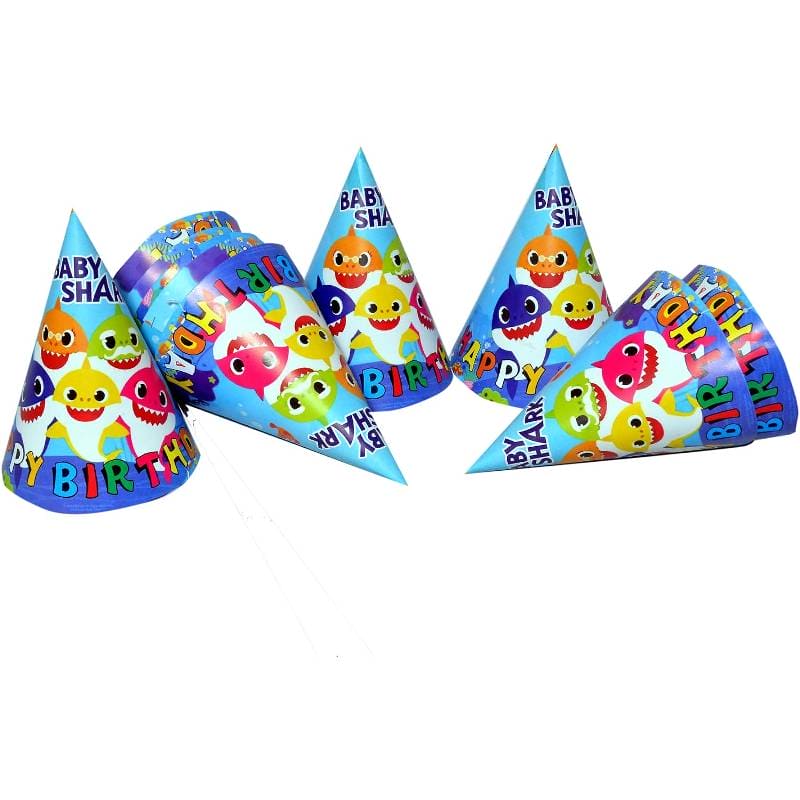 Caps Shark Birthday Blue – Basics.pk