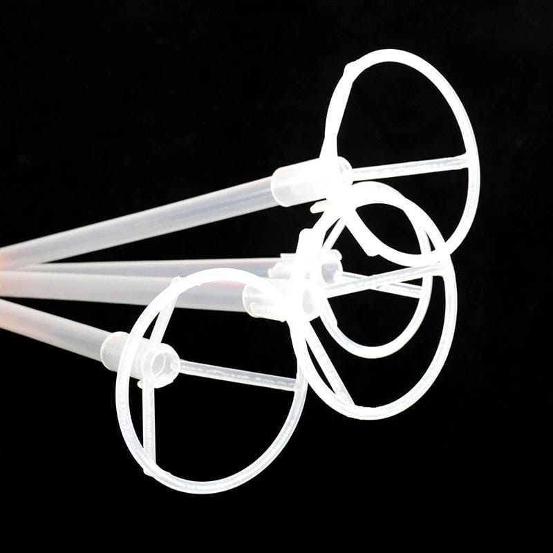 Balloons Sticks Transparent Large ( Single ) – Basics.pk