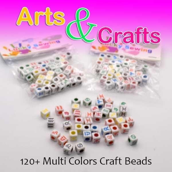 Beads 120+ Symbols Beads square (3 Packs) – Basics.pk
