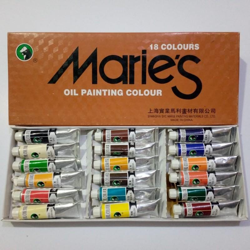 MARIES 18 Oil Paint [12ml] – Basics.pk