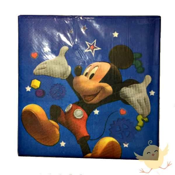 NAPKINS 20 Mickey Mouse Theme pk 20 – Basics.pk