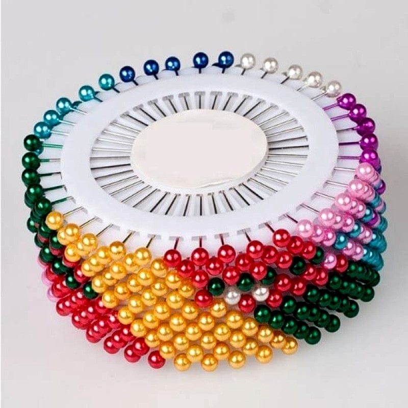 Pearl Pins Multi Colors Pack of 40 pin ( Single Dial ) – Basics.pk