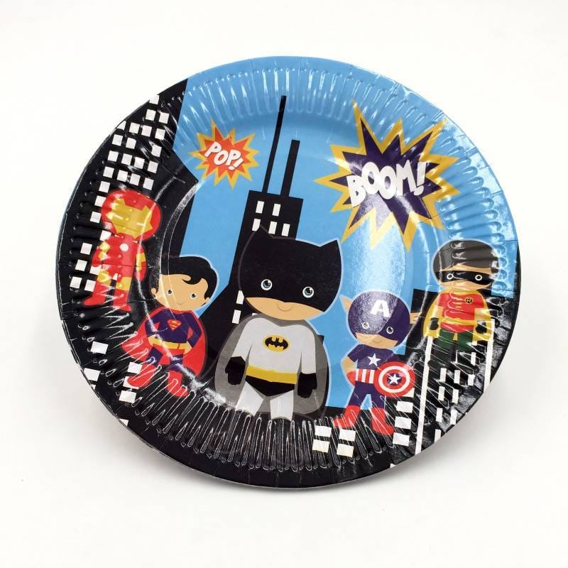 Plates (10 small ) Batman – Basics.pk