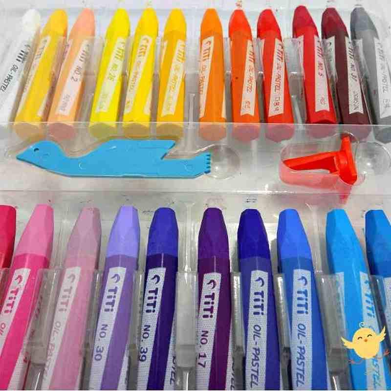 TiTi 48 OIL Pastels color Plastic Case – Basics.pk
